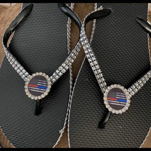 Shoes | Policefirefighter Flip Flops | Poshmark